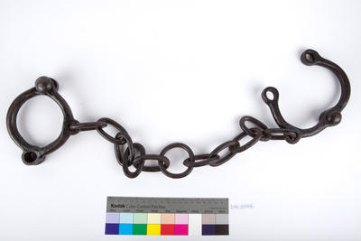 Leg irons - Museums of History NSW