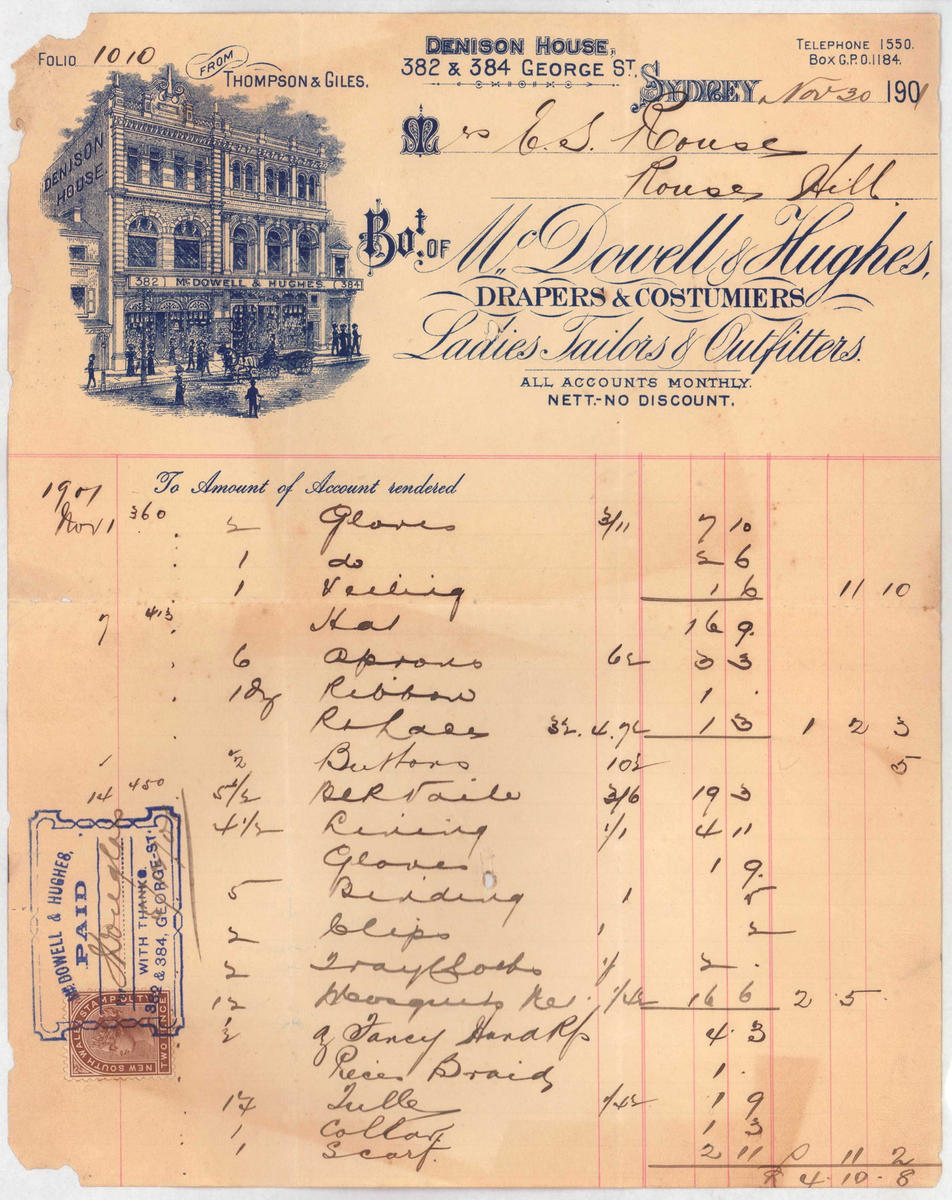 Document - Museums of History NSW