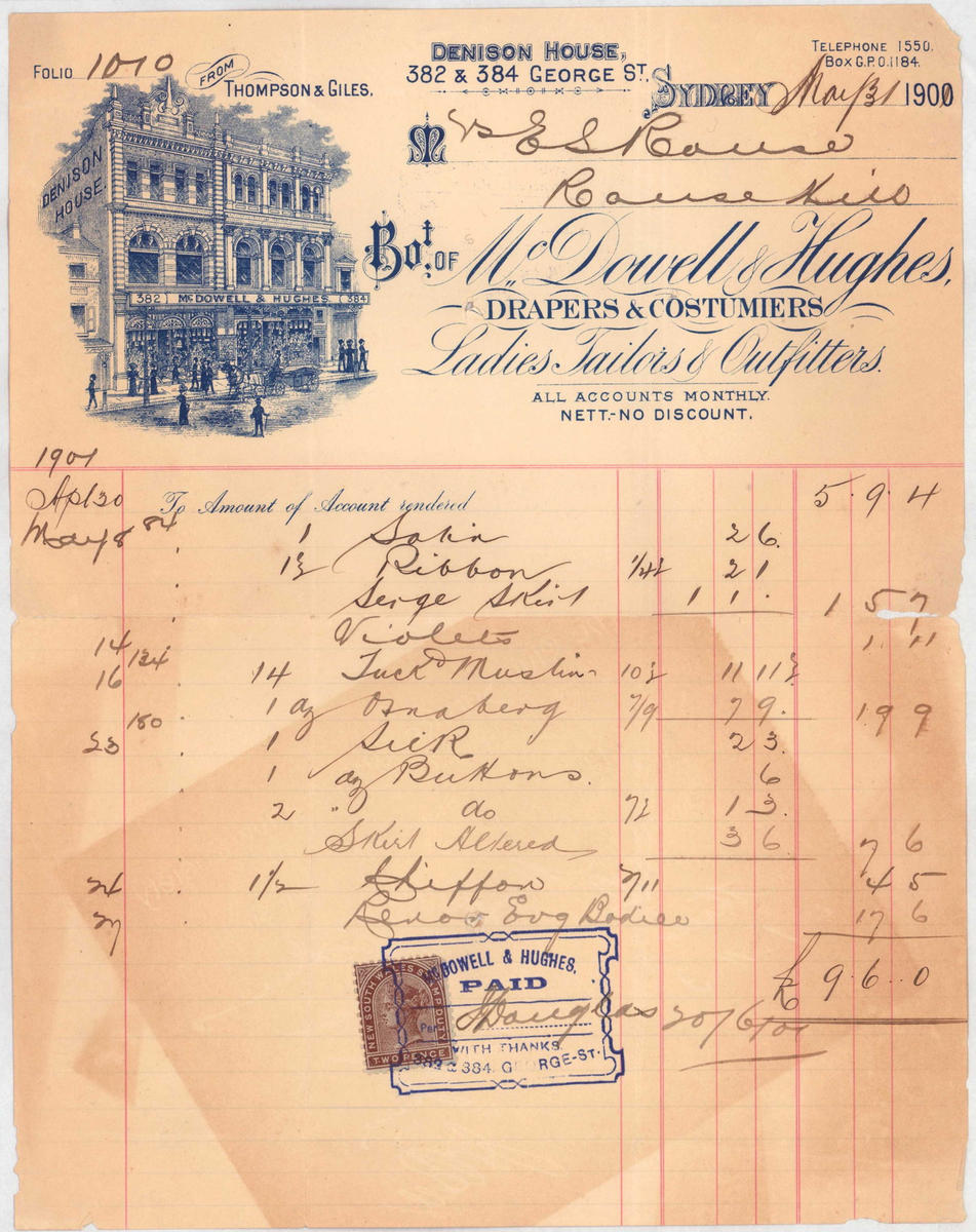 Document - Museums of History NSW