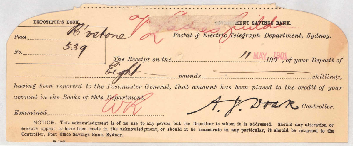 Document - Museums of History NSW