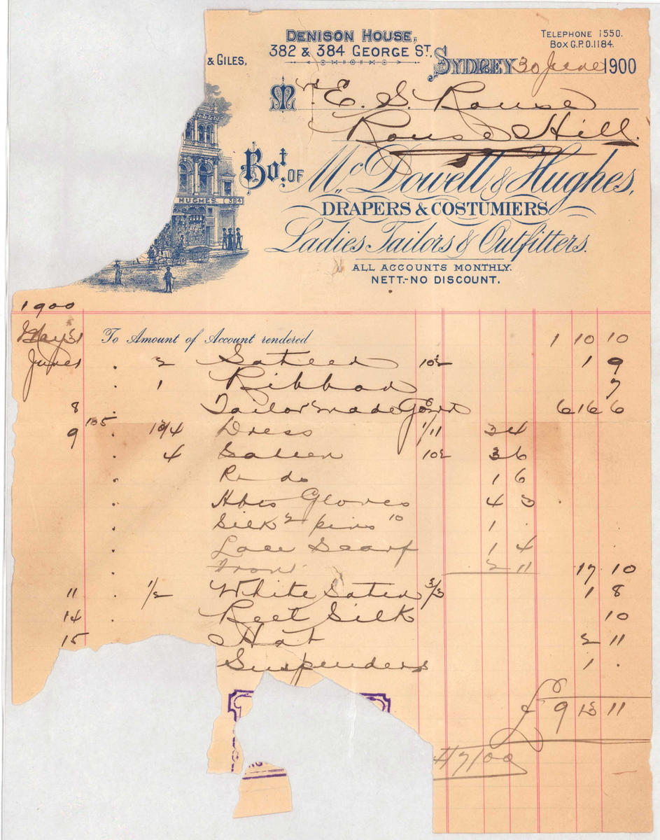 Document - Museums of History NSW