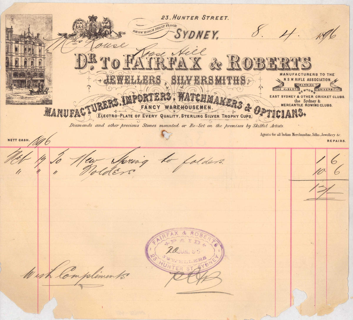 Document - Museums of History NSW