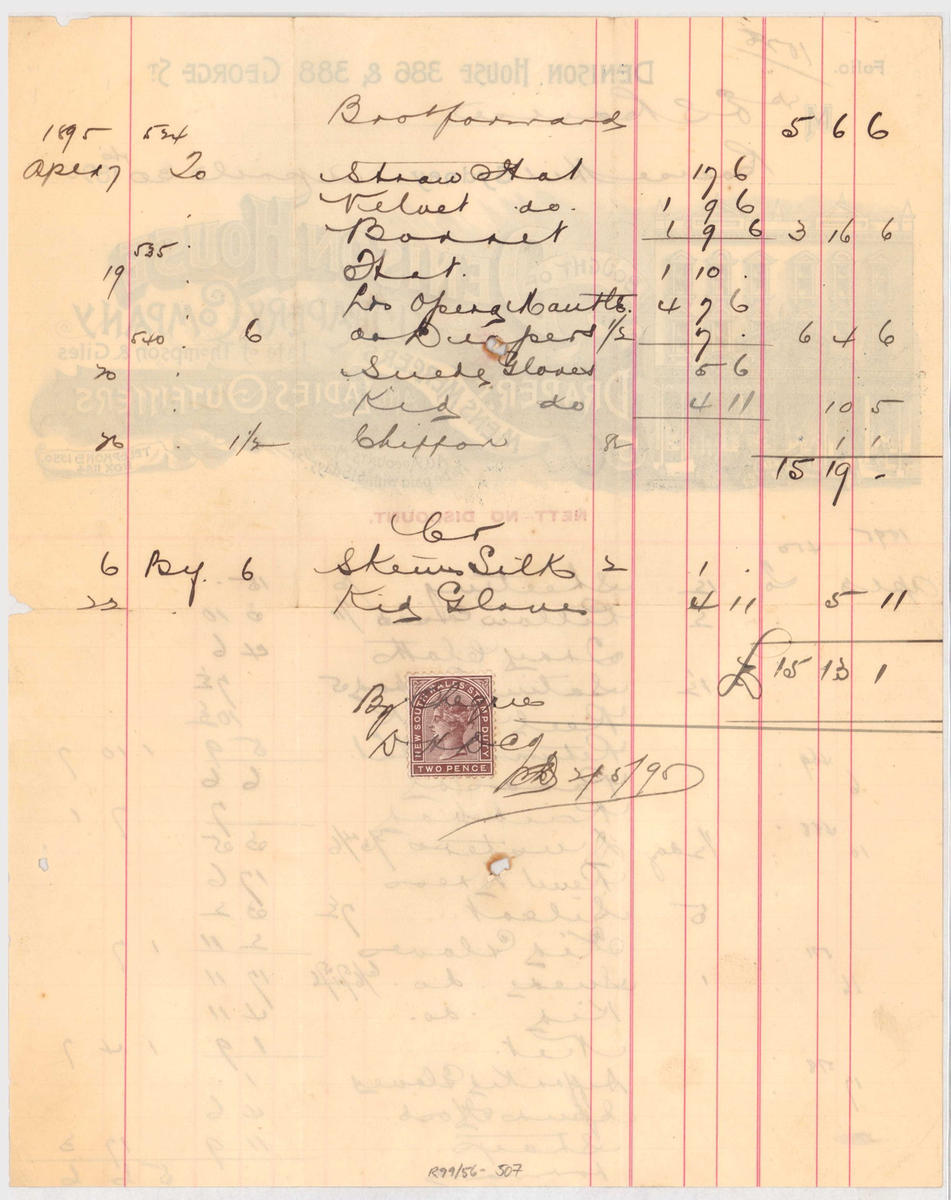 Document - Museums of History NSW