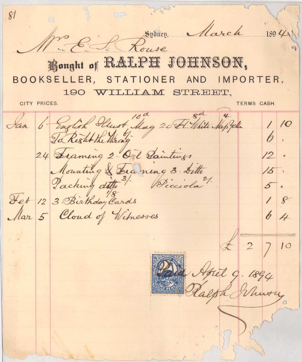 Document - Museums of History NSW