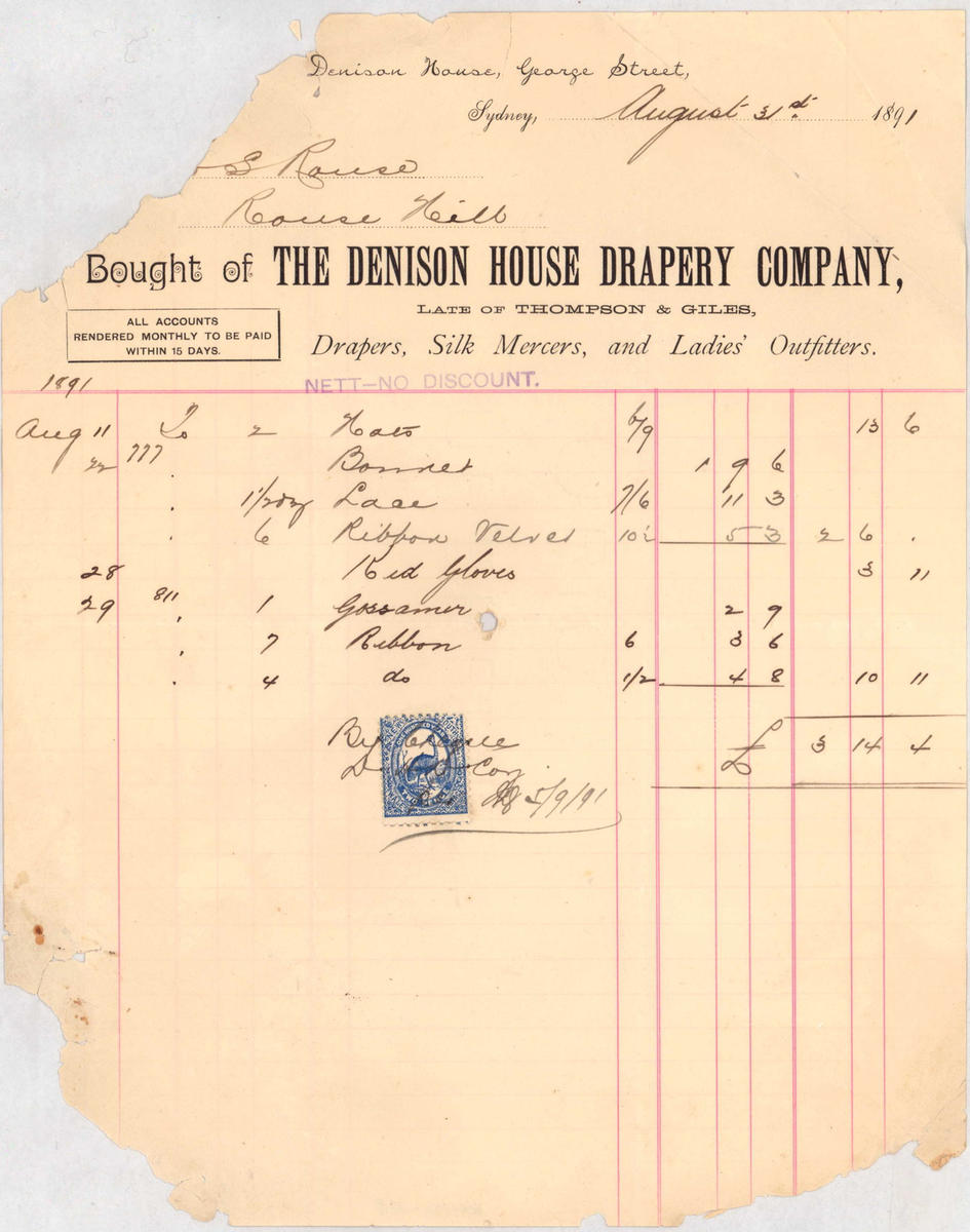 Document - Museums of History NSW