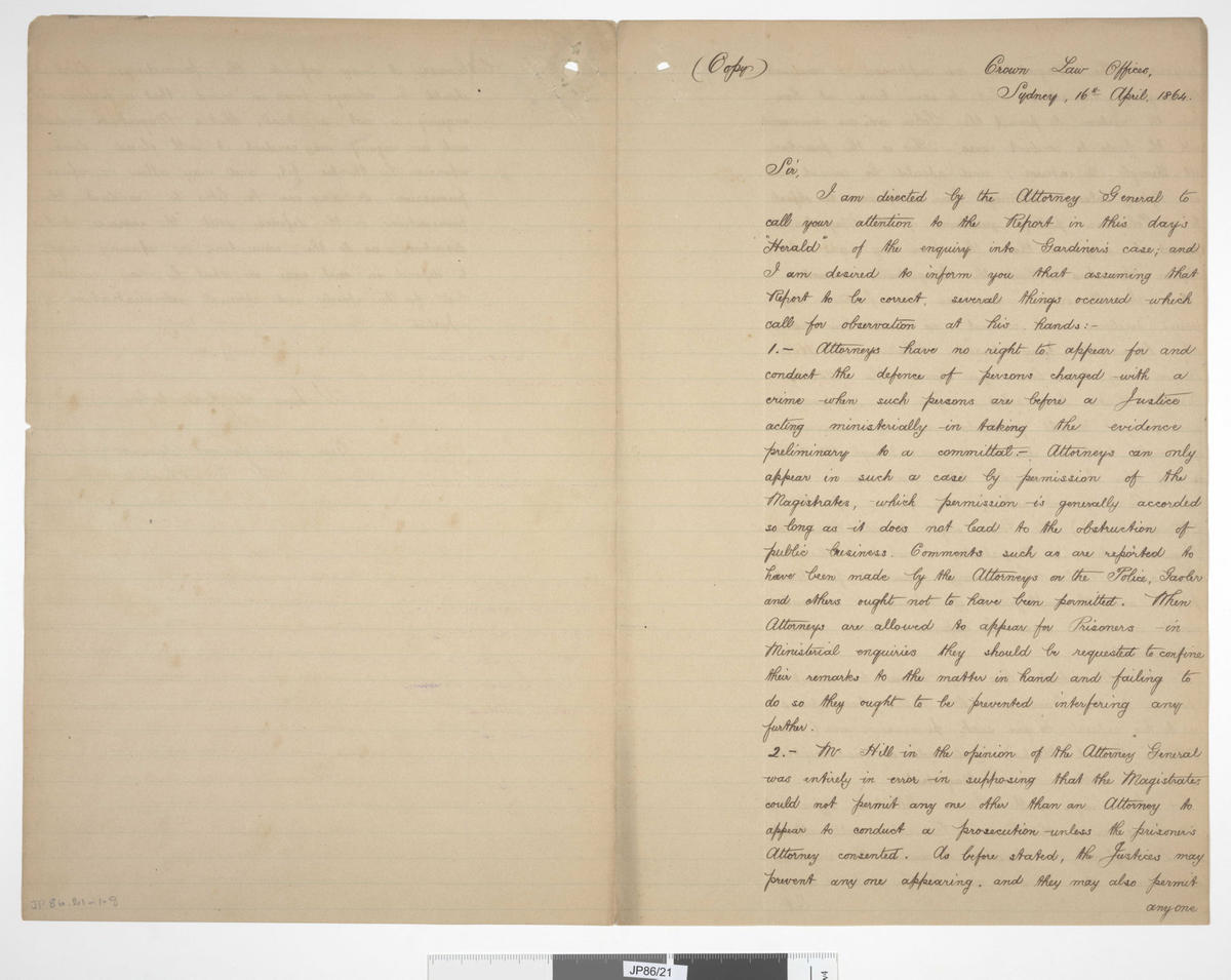 Document - Museums of History NSW