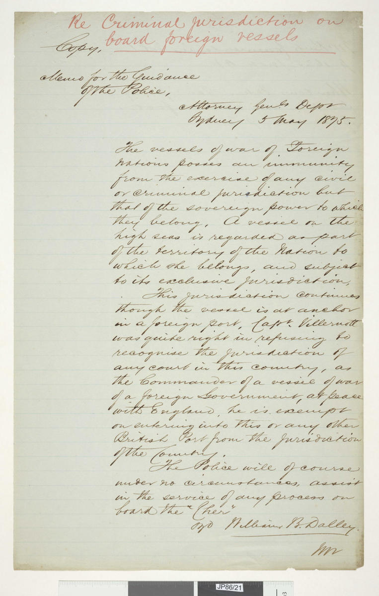 Document - Museums of History NSW