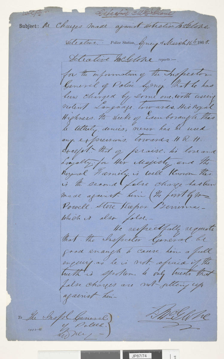 Document - Museums of History NSW