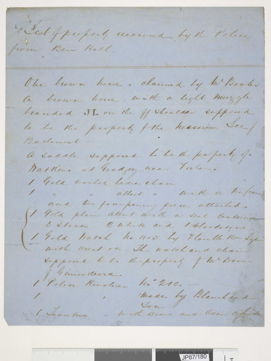 Document - Museums of History NSW