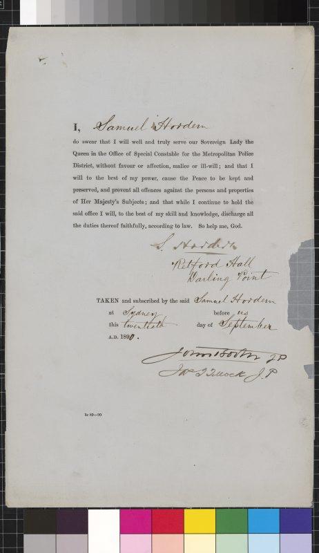 Document - Museums of History NSW