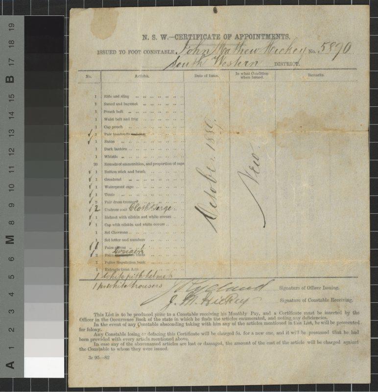 Document - Museums of History NSW